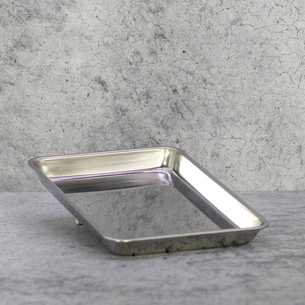 Japanese Stainless Steel Oven Pan / Service Tray, 8", 200x140mm– SushiSushi